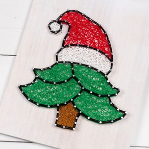 Holiday Mini String Art Kit Set of Three - All Supplies Included ...
