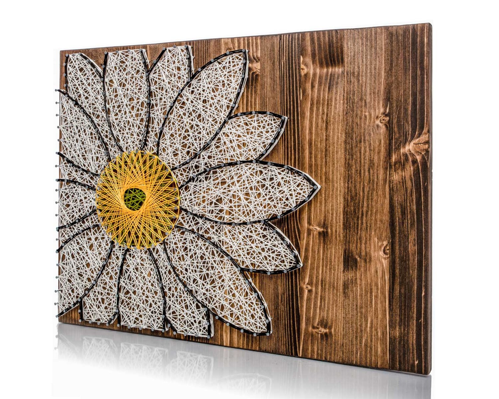 Daisy String Art Kit Adult DIY Kit Includes All Crafting - Etsy