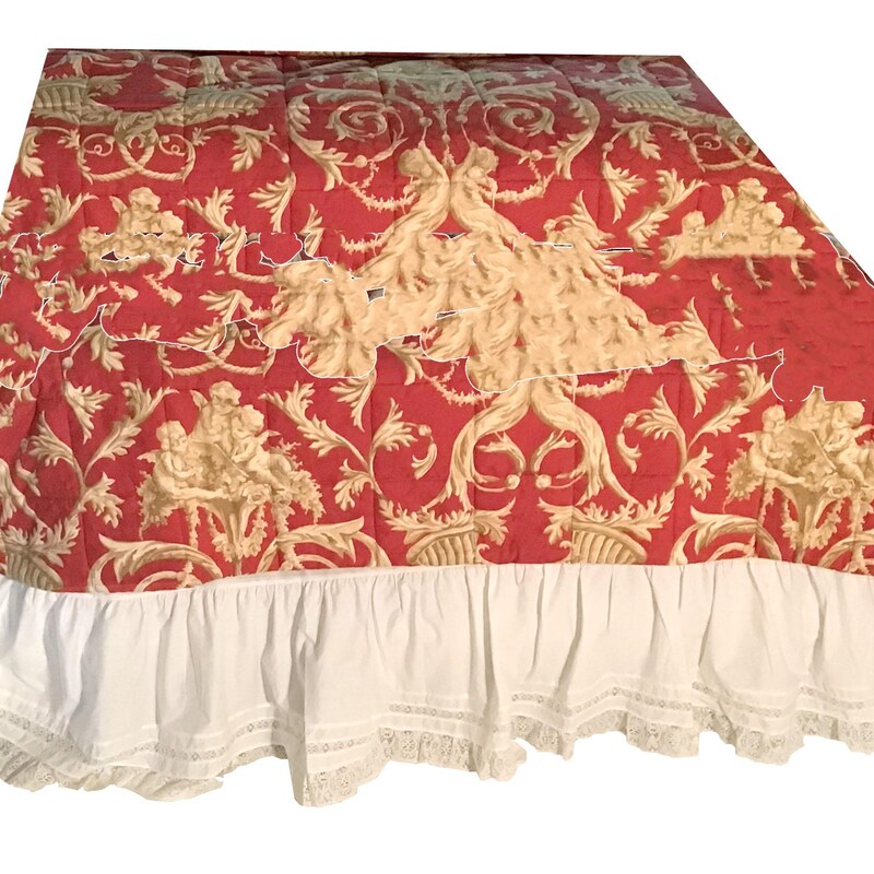 Lace Dust Ruffle - Etsy