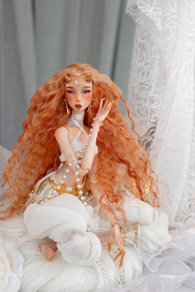 BJD Resin Doll Ran - Etsy