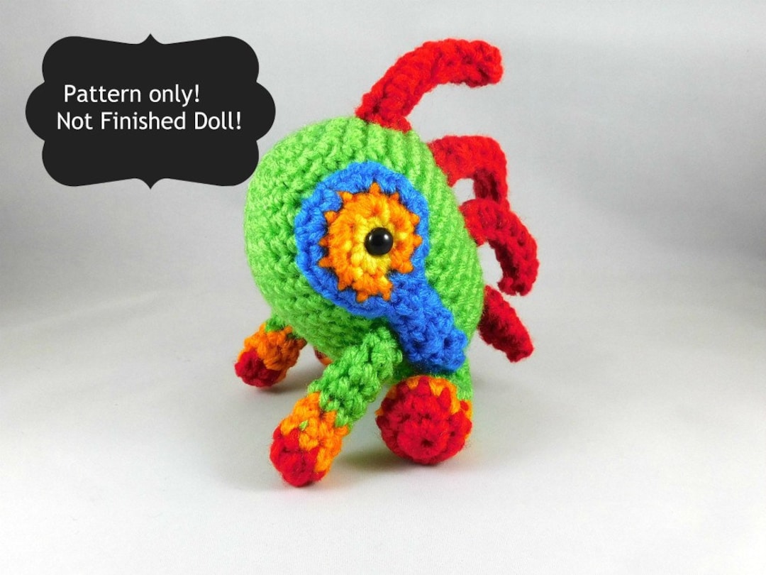 Murloc Pattern, World of Warcraft Pattern, Video Game Doll Pattern ...