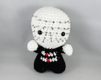 Horror Icon Collection Hellraiser Inspired Pinhead Plush - Etsy