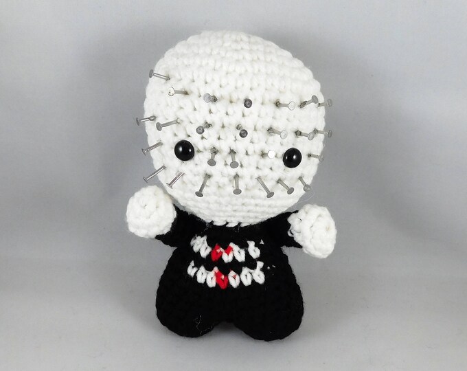 Pinhead Doll for Hellraiser Horror Movie Fans - Etsy