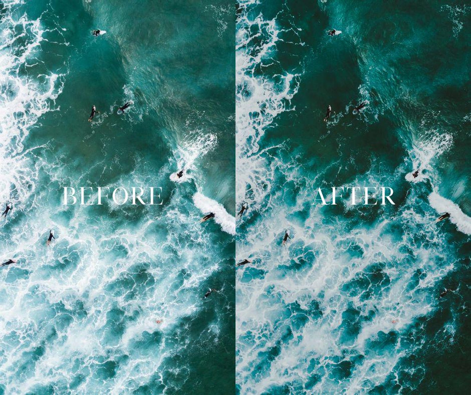 Beach Blues | Lightroom Preset | Cool & Dreamy | Ocean Filter | Mobile ...