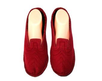 Unique Womens Slippers Wool Slippers Women House Slippers | Etsy