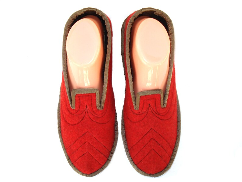 Red House Wool Slippers for Women, Ladies Slippers, Home Shoes, Wool ...