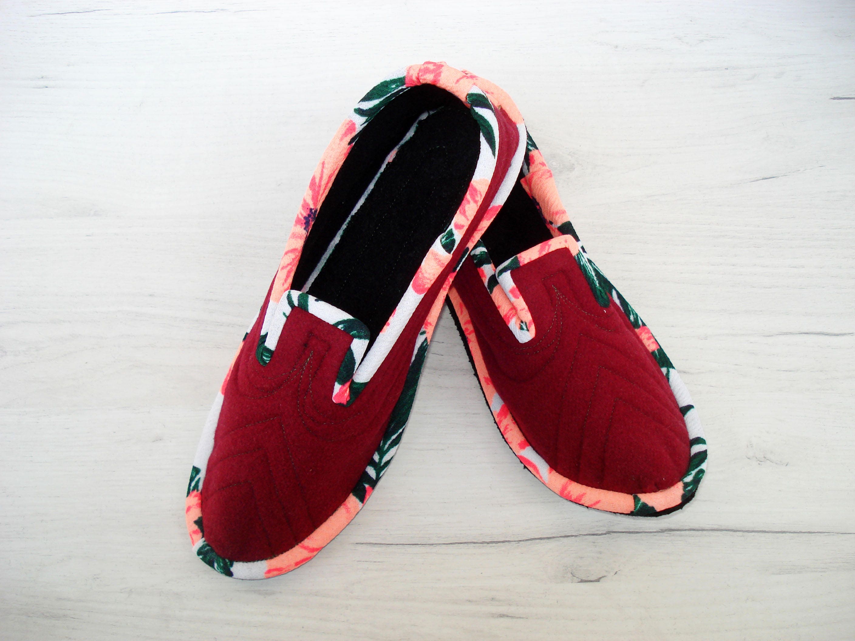 New Model Wool Slippers Women, Wool House Slippers, Adults Slippers ...