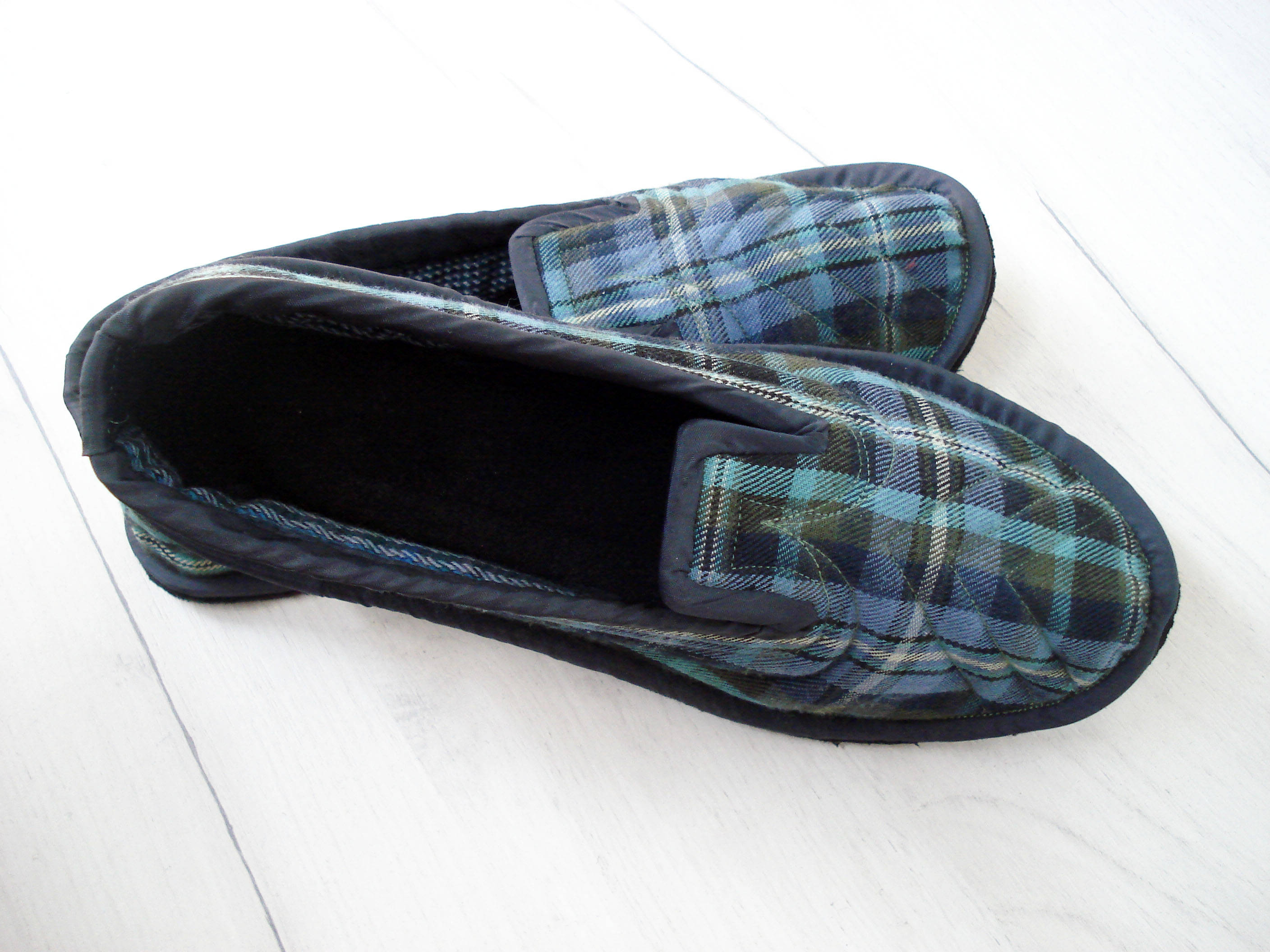 Blue Wool House Slippers Wool Shoes Women Womens Slippers - Etsy
