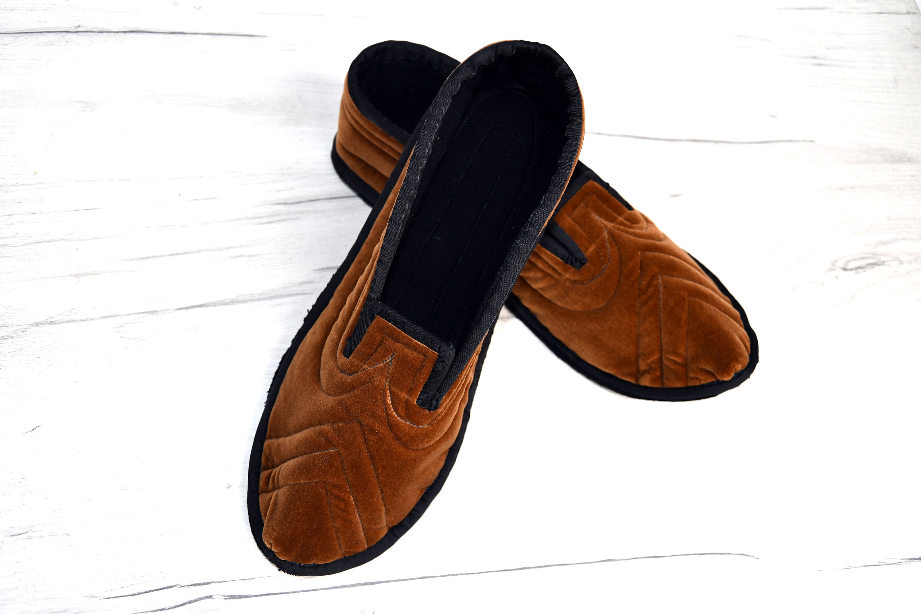 Slippers for Men Wool Slippers Velvet Slippers House - Etsy Australia