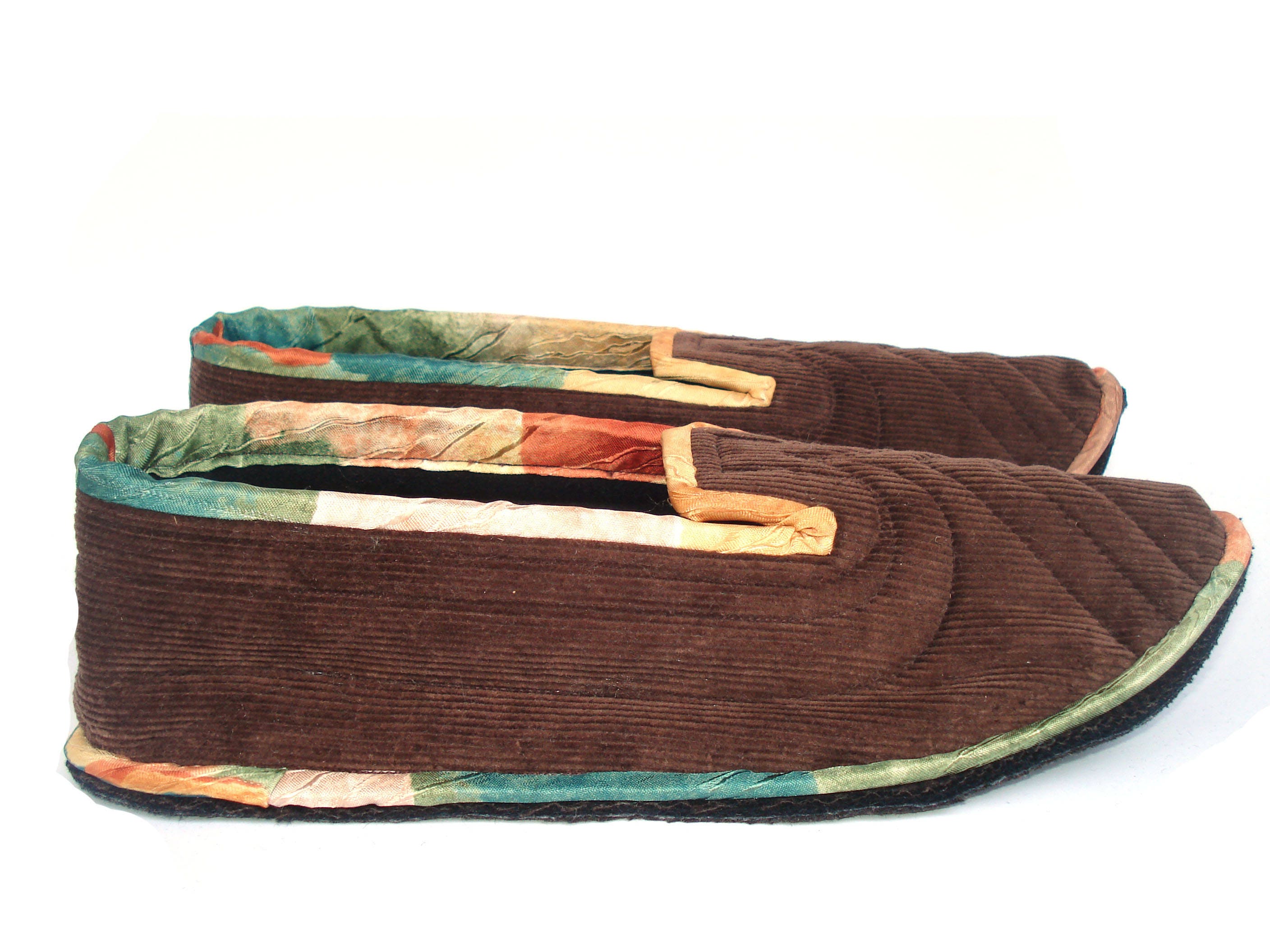 Velvet Slippers for Men House Slippers Men Soft Sole Shoes - Etsy