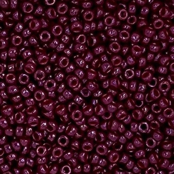 Red Seed Beads - Etsy