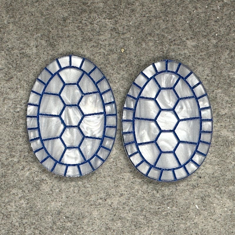 Blue Marble Turtles - Etsy