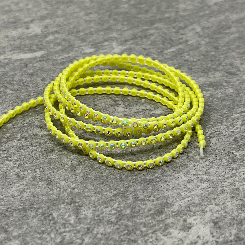 Yellow Rhinestones - Etsy