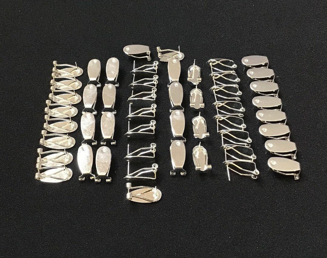 Fingernail Earring Post, 25 Pairs, 50 Pieces Total - Etsy