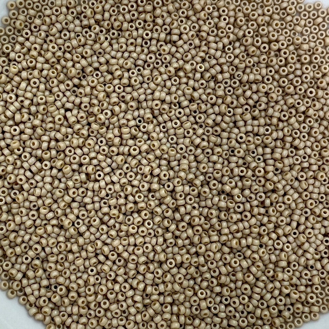 11/0 Miyuki Glazed Rainbow 15g, Adobe Sands, Seed Beads Japanese, 3 ...
