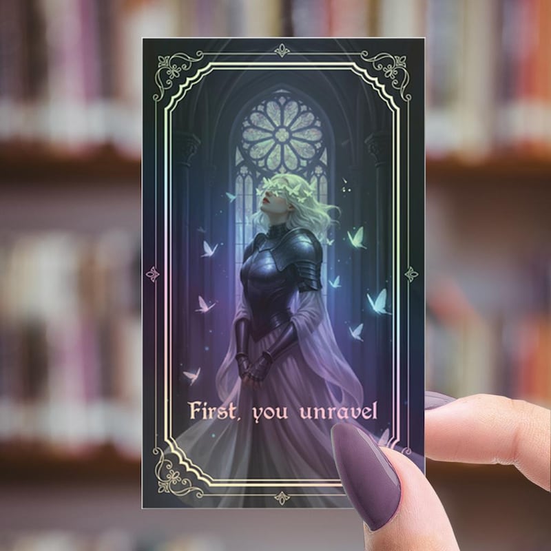 Knight Reading Sticker - Etsy