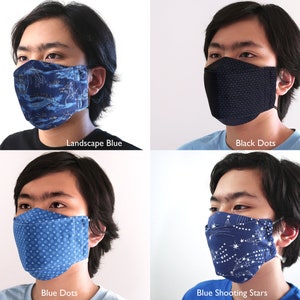 3D Fit Cloth Face Mask 3 Ply With BUILT IN FILTER Non Woven ...