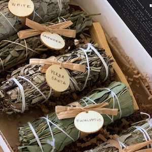 Sage Kit Gift! 5 Different Sages. for Cleansing, Purifying, Harmony and ...