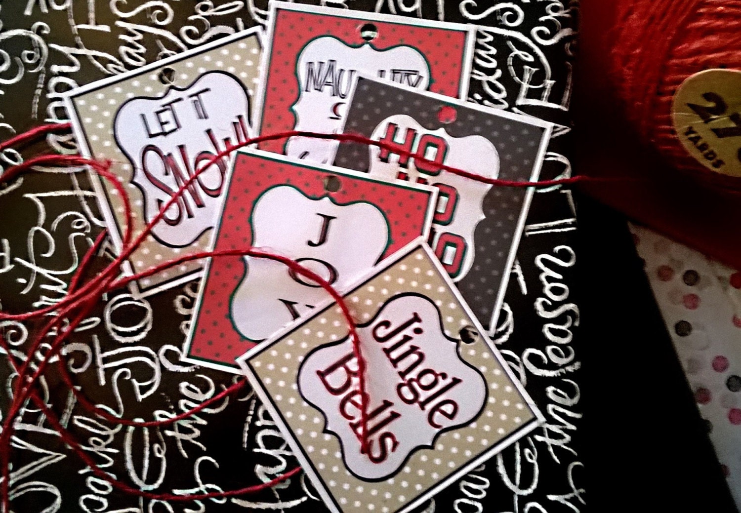 Christmas Gift Tags,let It Snow, Instant Download Printable - Etsy