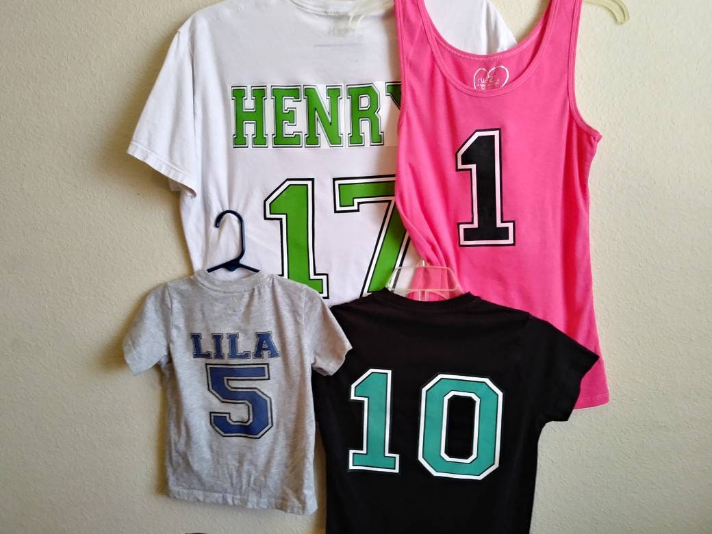 Iron on Number 2 for T Shirt Transfer INSTANT DOWNLOAD - Etsy