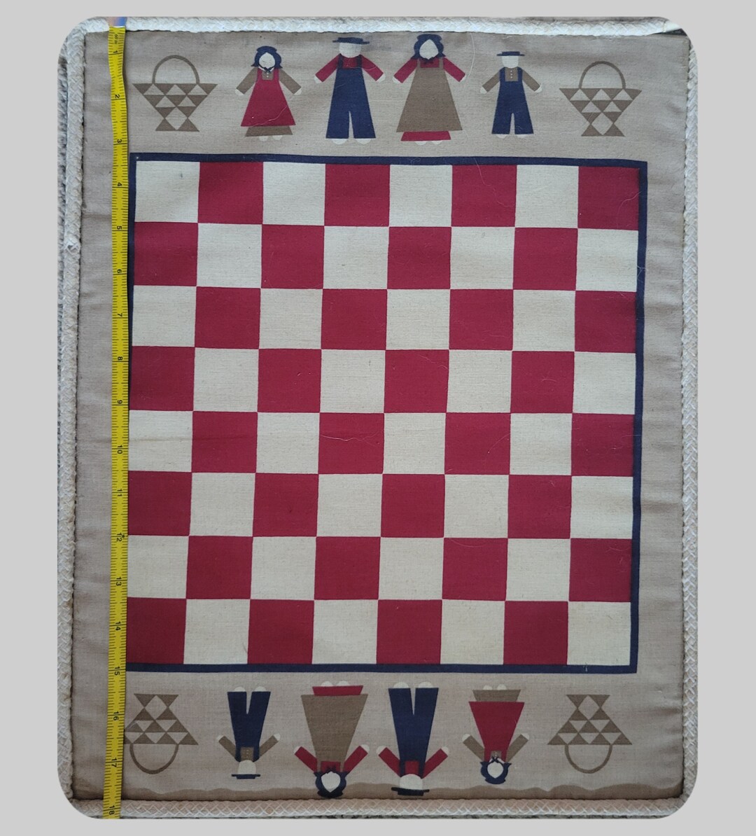 Fabric Checker/chess Board - Etsy