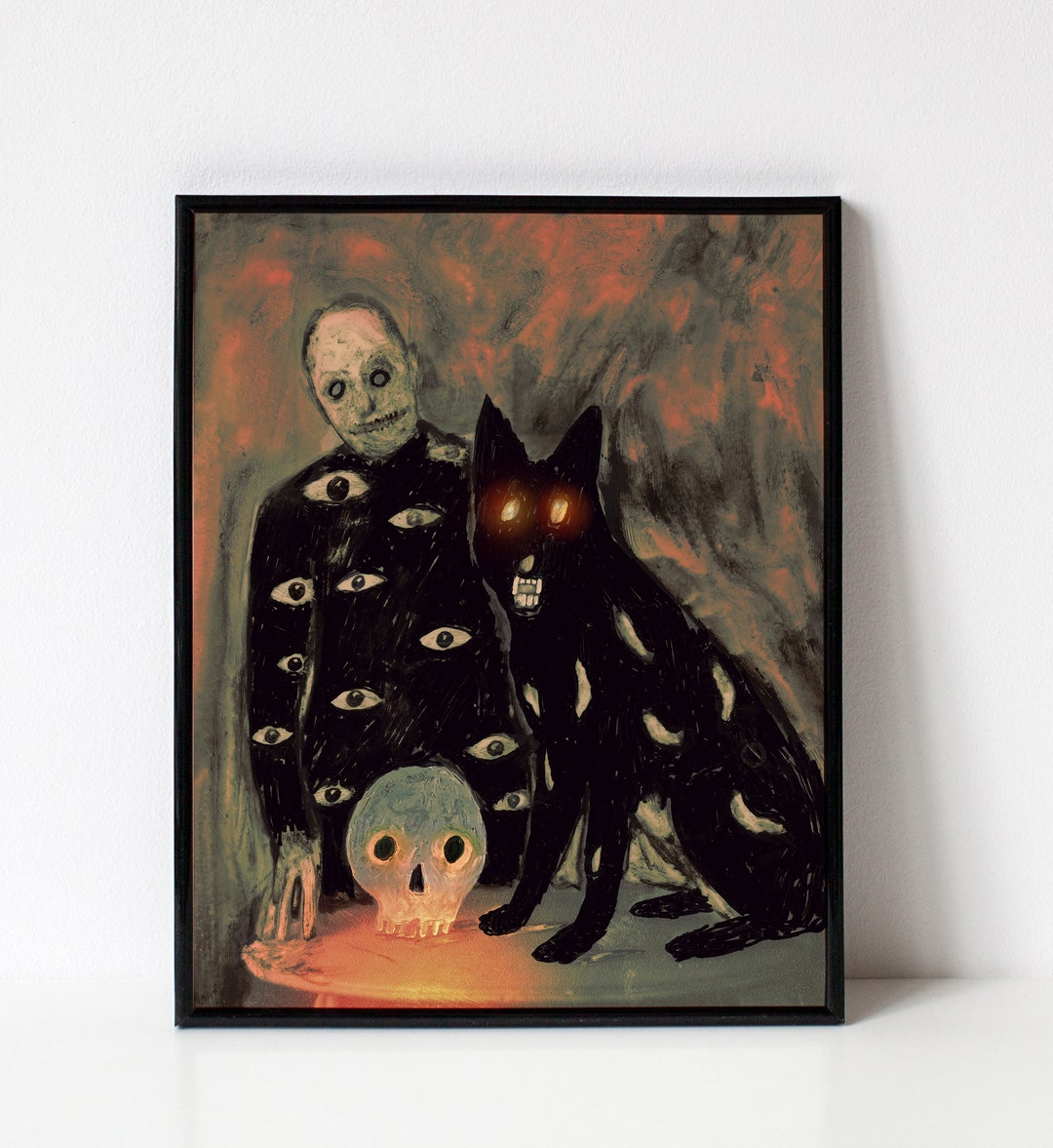Love is a Dog From Hell Giclée Print - Etsy UK