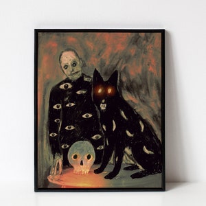 Love is a Dog From Hell Giclée Print - Etsy UK
