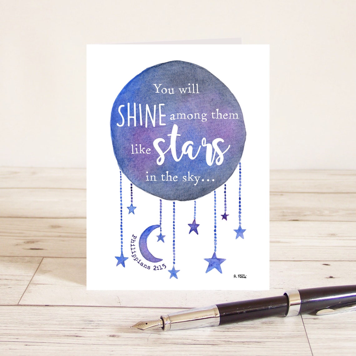 You Will Shine Among Them Like Stars in the Sky philippians 2:15 ...