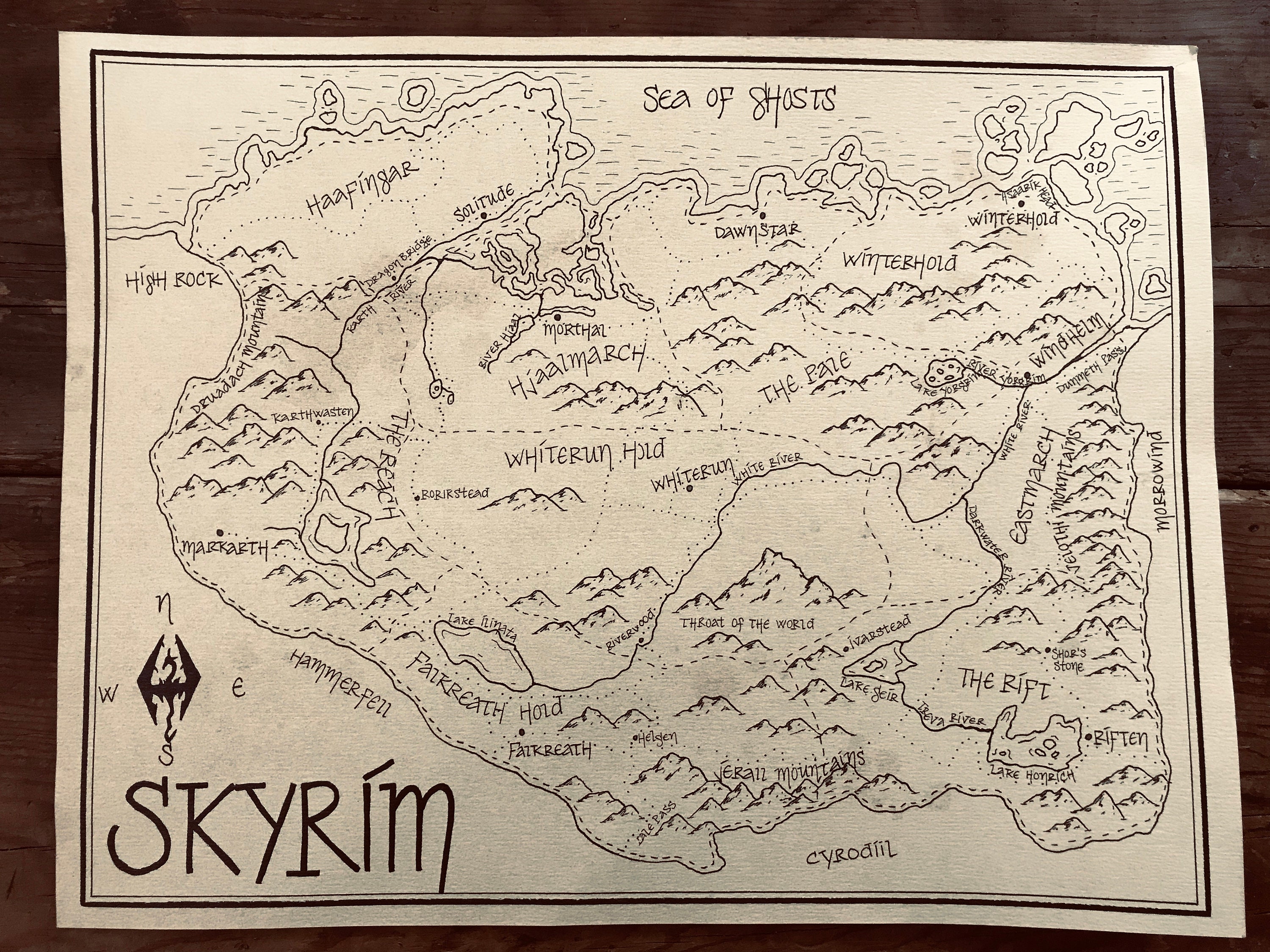 Skyrim Haafingar Location On The Map