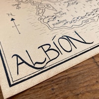 Fable Map, Albion: Aged, Handmade, Hand Drawn, Authentic Gift, Fantasy ...