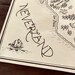 Map of Neverland: Aged Handmade Hand Drawn Authentic Gift - Etsy