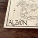 Fable Map Albion: Aged Handmade Hand Drawn Authentic Gift - Etsy