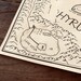 Map of Hyrule: Aged Handmade Hand Drawn Authentic Gift - Etsy