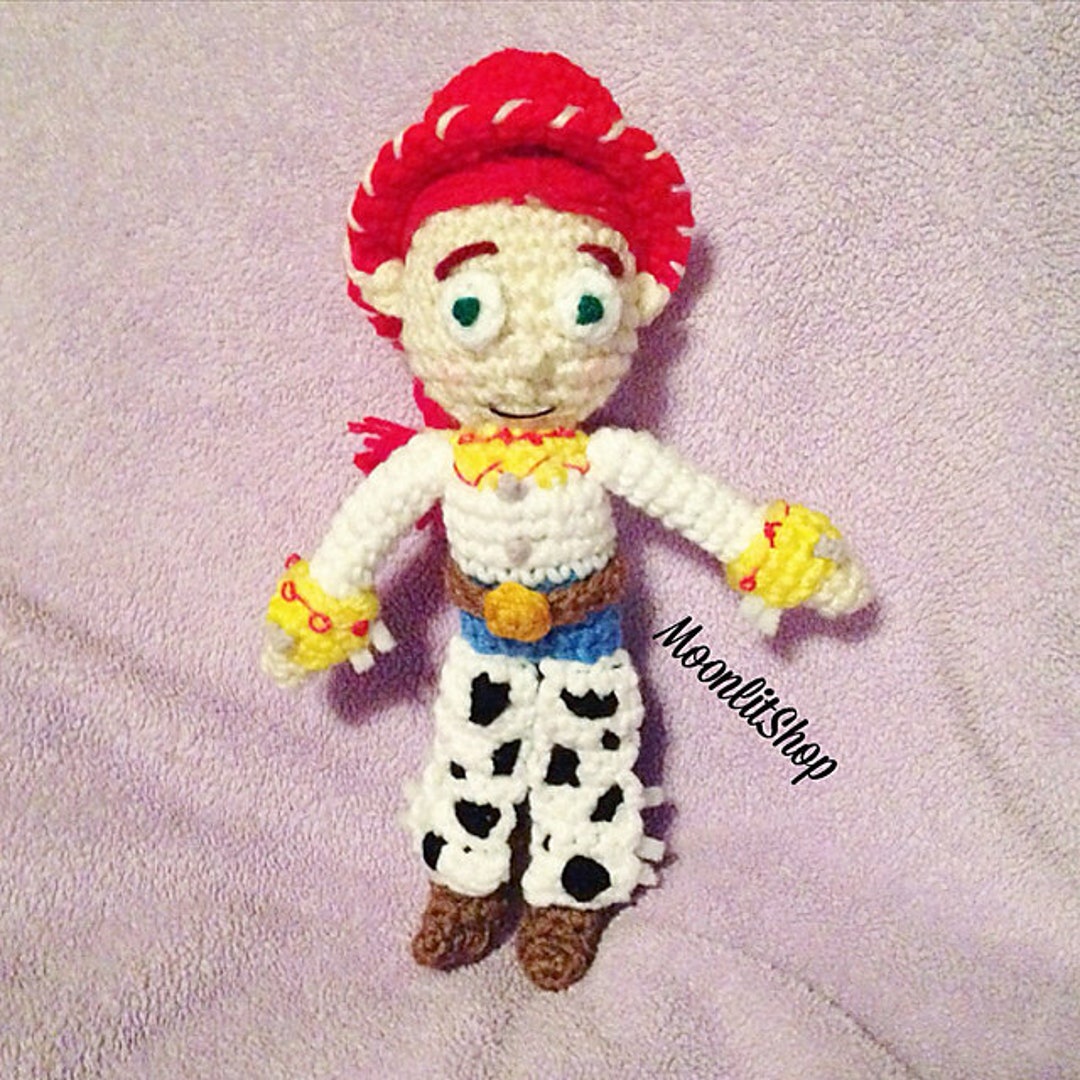 Crochet Jessie Amigurumi Doll English PDF Pattern - Etsy