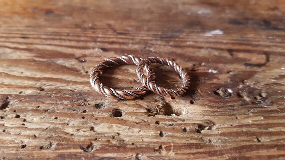 Viking Ring Torc Bronze Sterling Silver Autumn Collection - Etsy