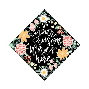 Grad Cap Topper Custom Graduation Cap Graduation Cap Topper - Etsy