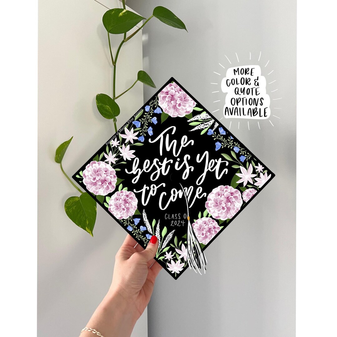 Graduation Cap, Custom Graduation Cap, Graduation Cap Topper ...