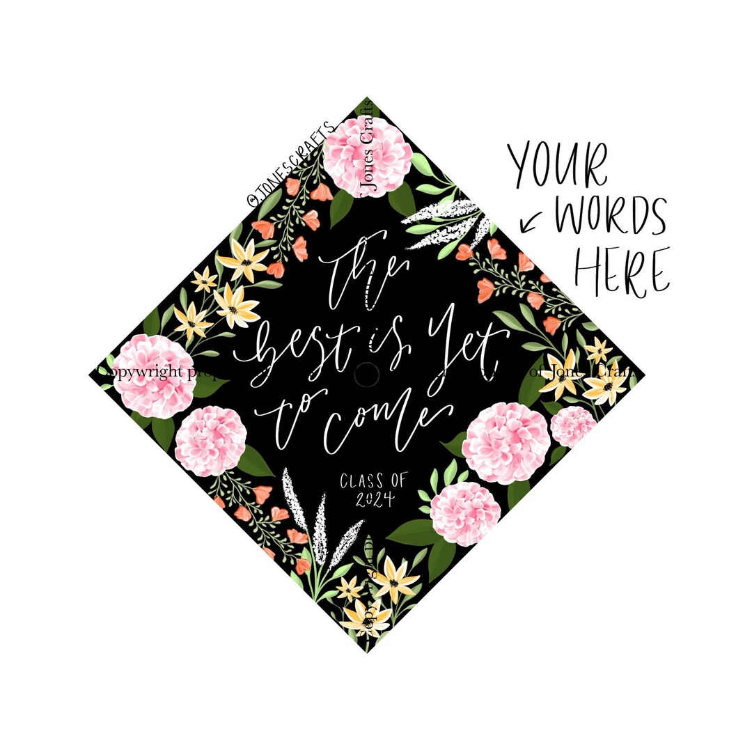 Grad Cap Topper, Custom Graduation Cap, Graduation Cap Topper ...