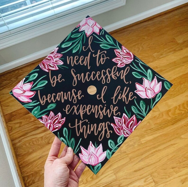 Custom Graduation Cap Custom Grad Cap Painted Grad Capgrad - Etsy