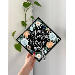 Grad Cap Topper, Custom Graduation Cap, Graduation Cap, Grad Cap ...