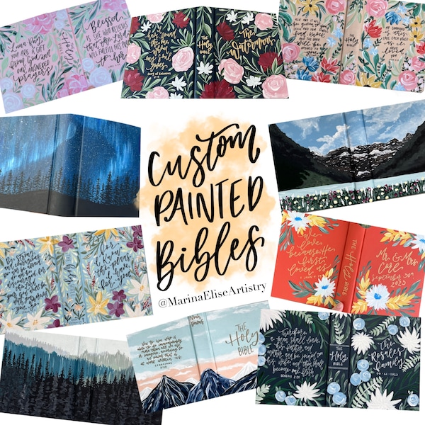 Custom Bible - Etsy