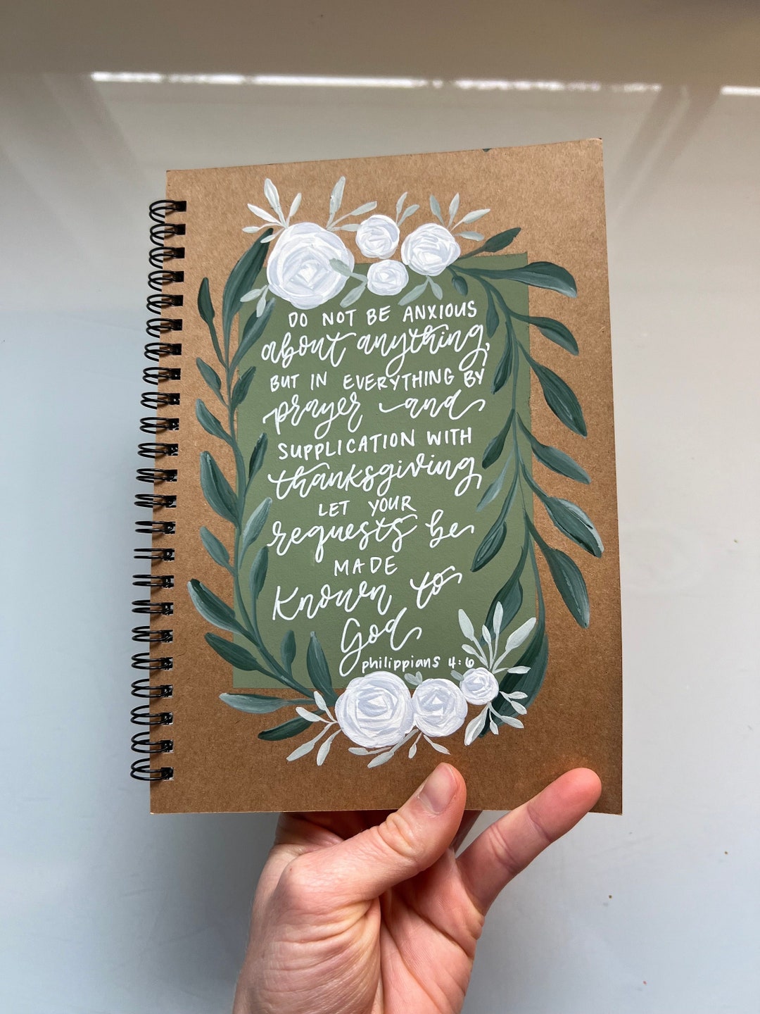 Custom Painted Journal - Etsy