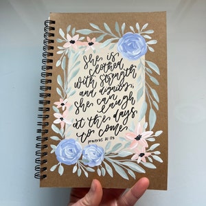 Custom Painted Journal - Etsy
