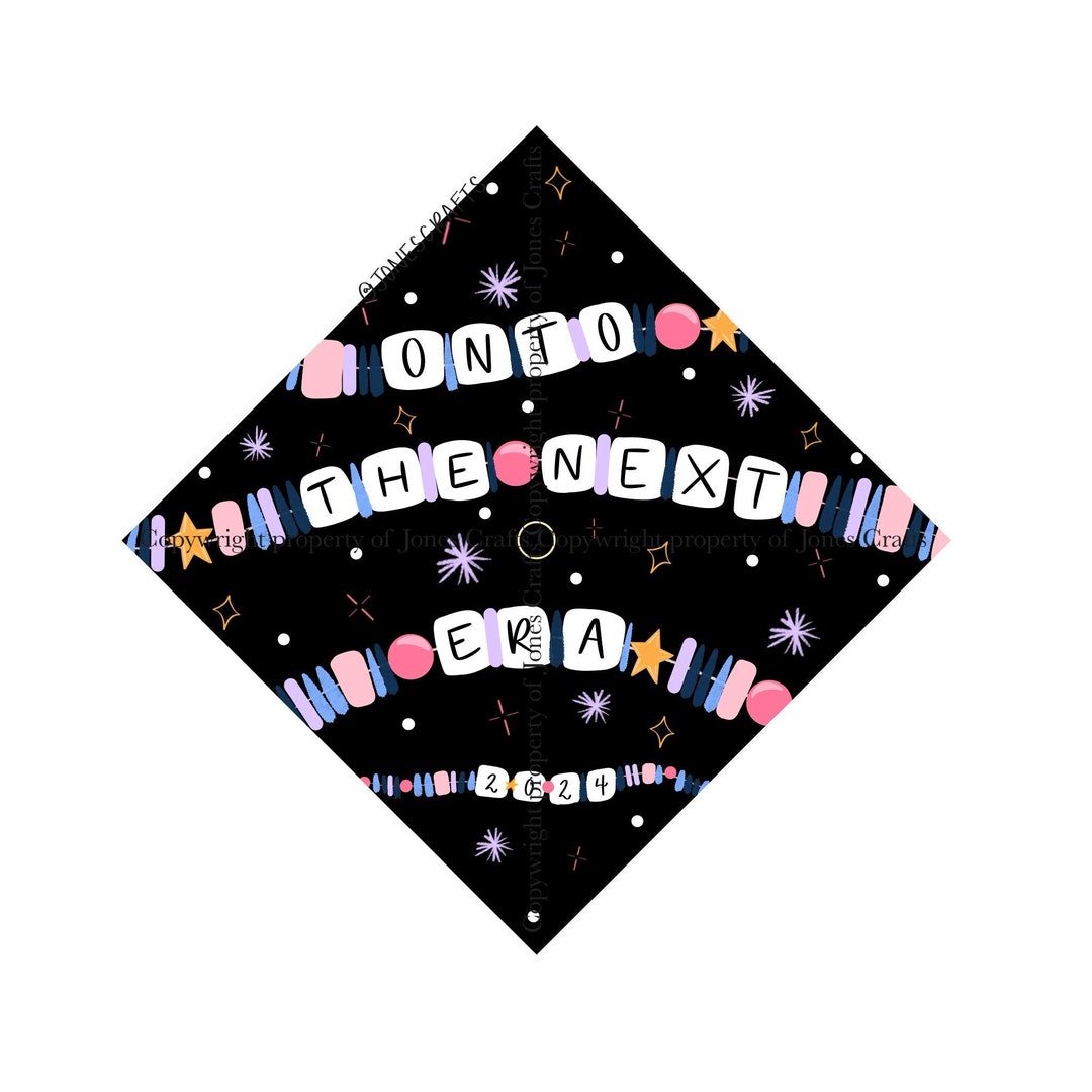 Taylor Swift Graduation Cap, Eras Grad Cap, Lover Era Graduation Cap ...