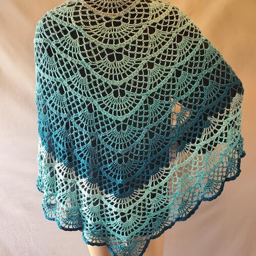 Butterfly Wing Shawl Crochet Pattern - Etsy
