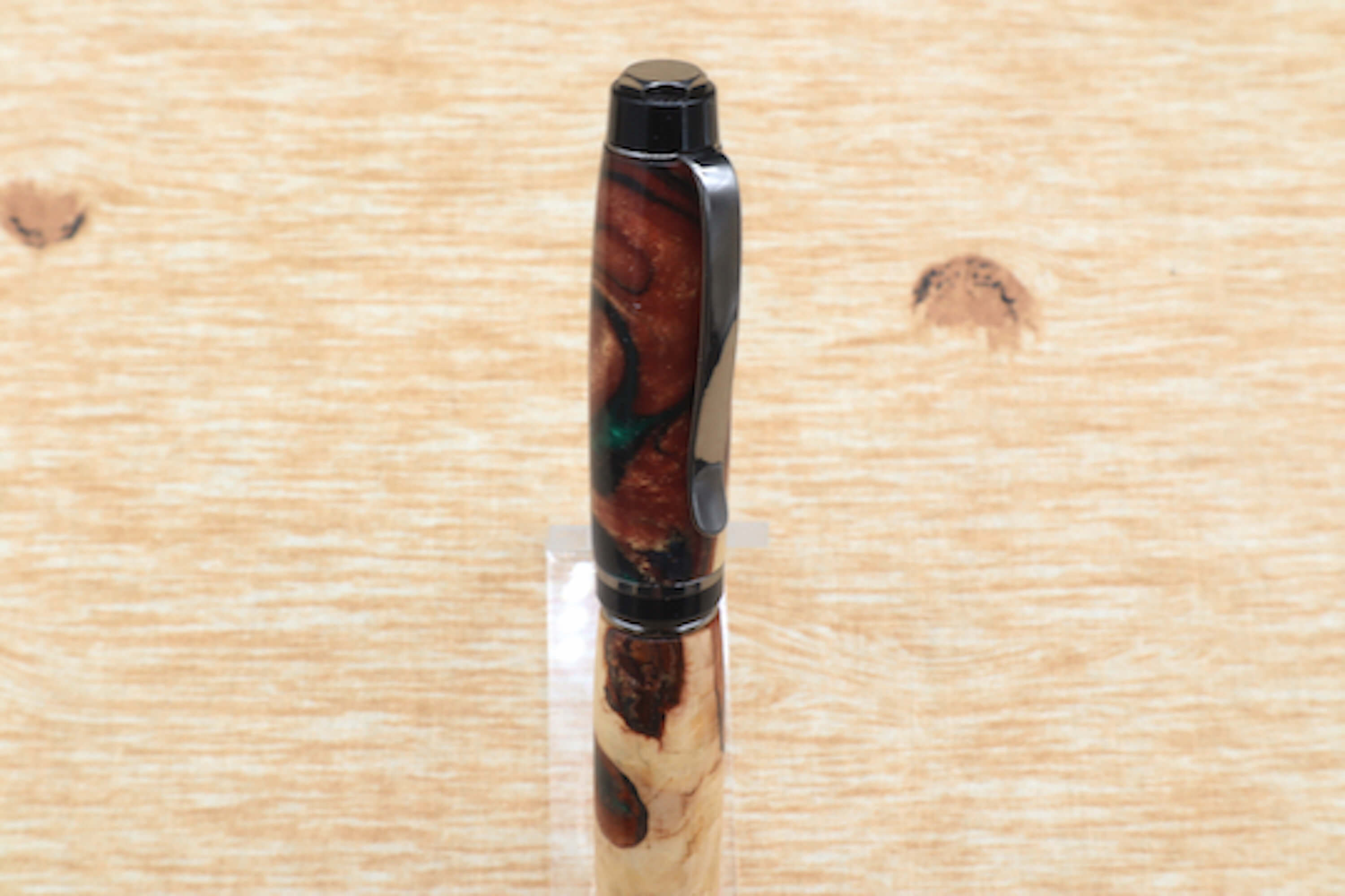 Big Ben Cigar Pen Wood and Resin Twist Pen Maple Burl Big Ben Cigar Pen ...
