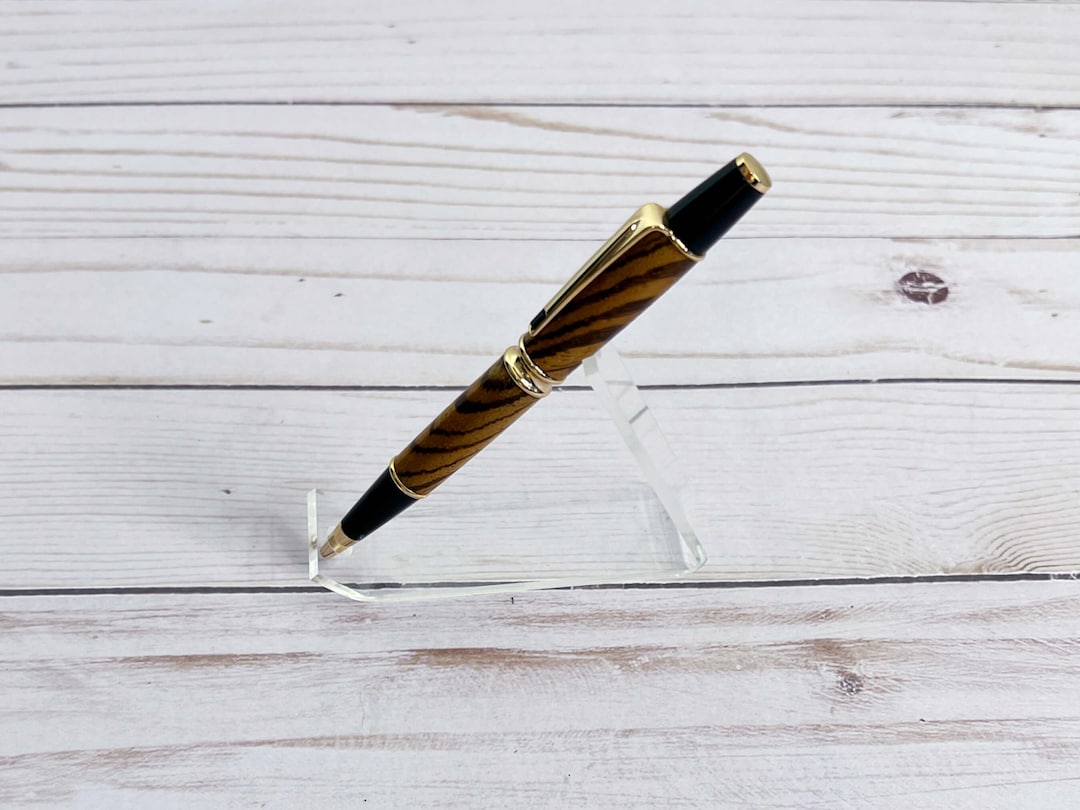Zebrawood Patrizio Twist Pen, Wooden Pen, Handmade Pen, Gift for ...