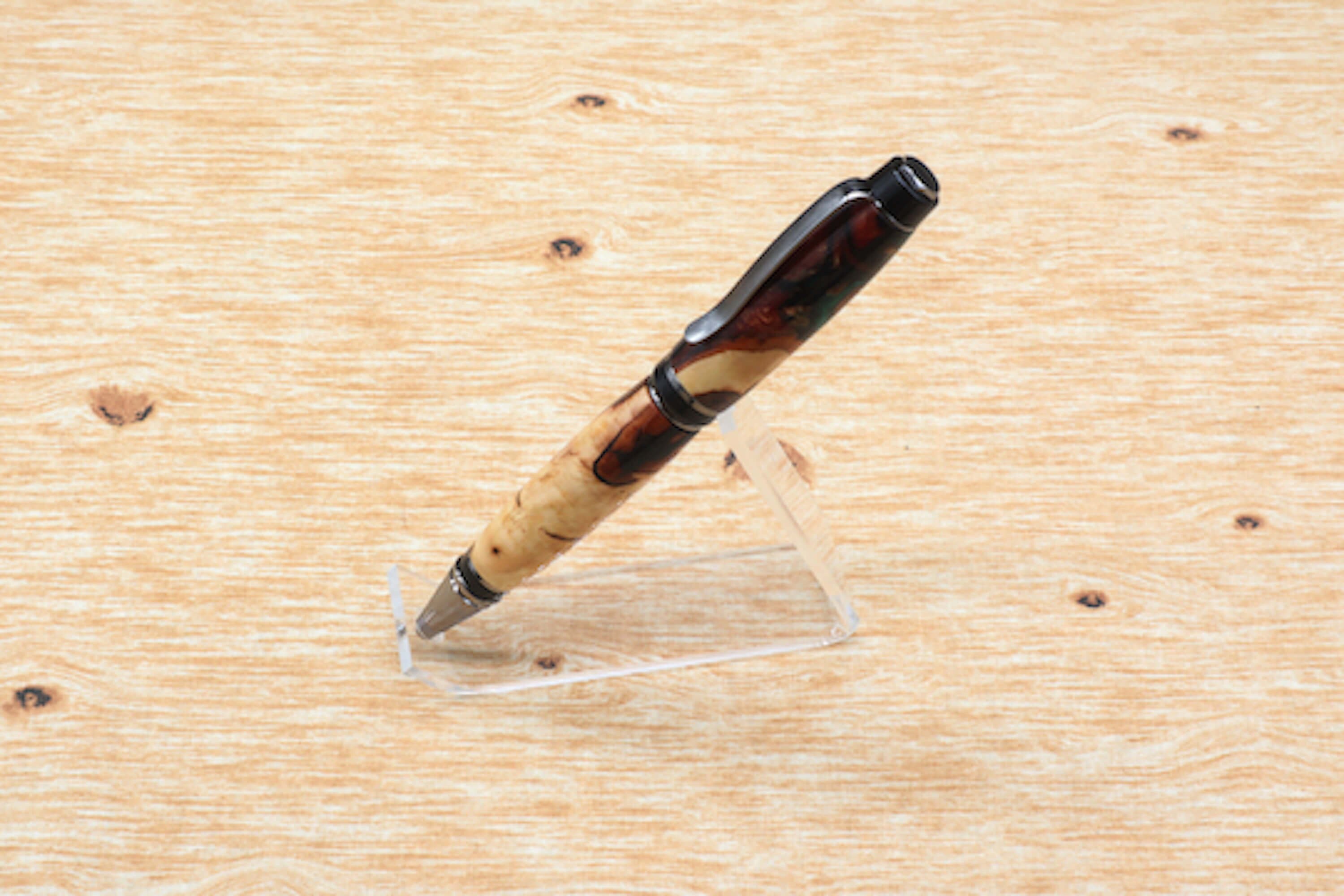 Big Ben Cigar Pen Wood and Resin Twist Pen Maple Burl Big Ben Cigar Pen ...