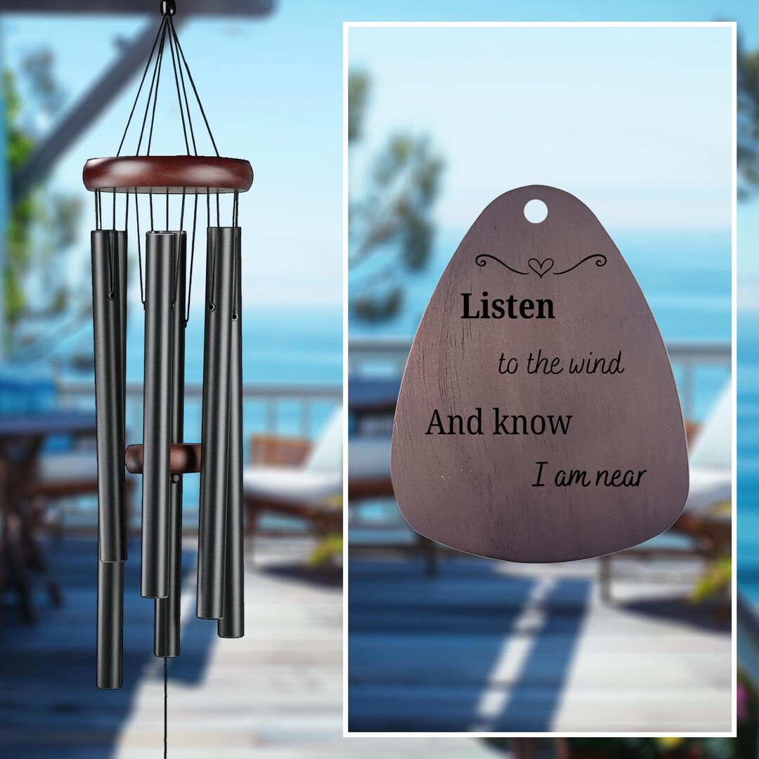 Listen to the Wind 32" Wind Chime: Handcrafted Memorial Gift - Etsy.de