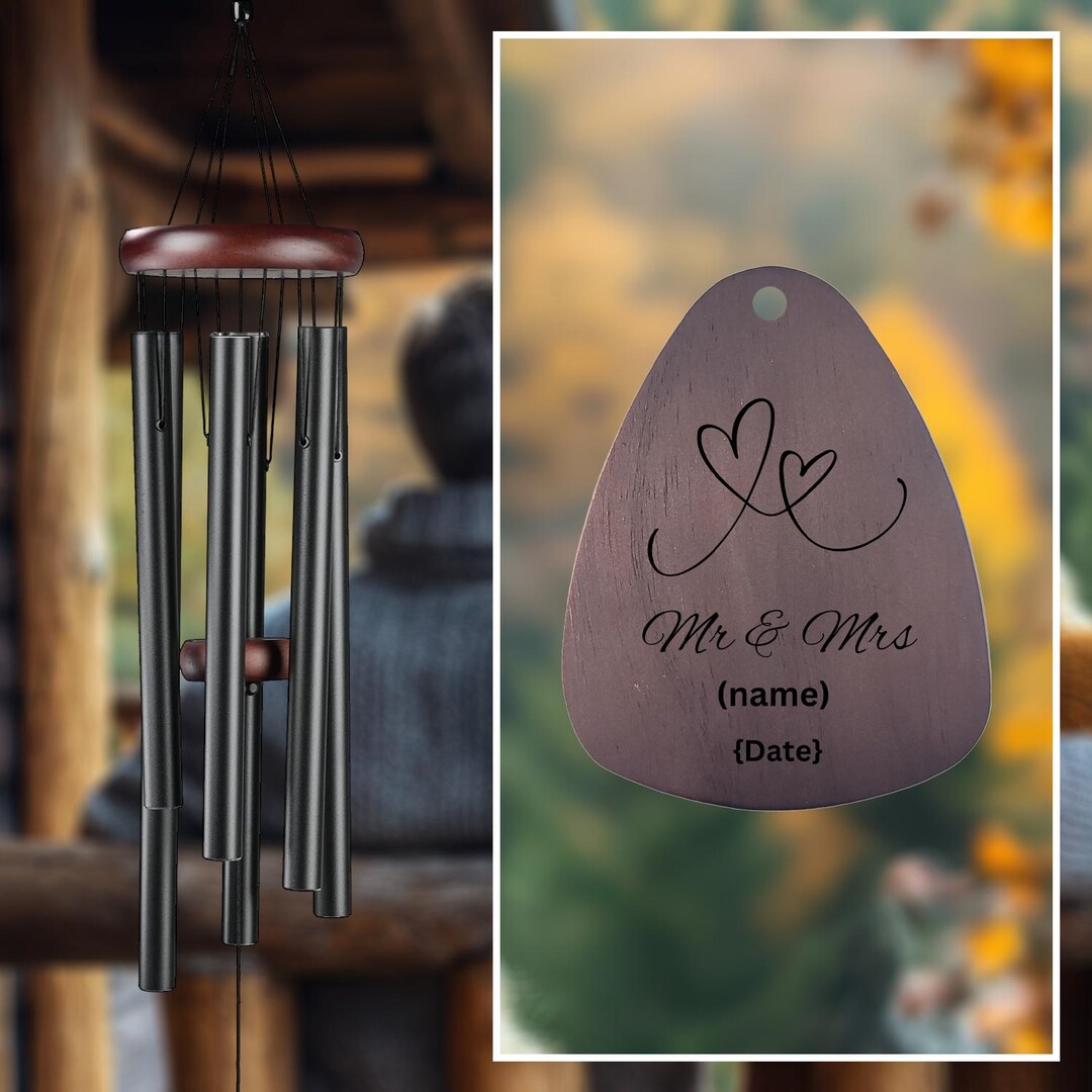 32" Mr. & Mrs. Wedding Chime. Marriage. Wedding Gift FREE Shipping ...